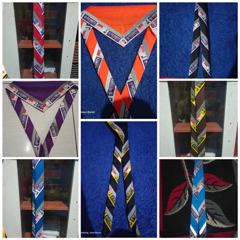 Jual ISI 10 Scraf Scout Pramuka menyala | Shopee Indonesia