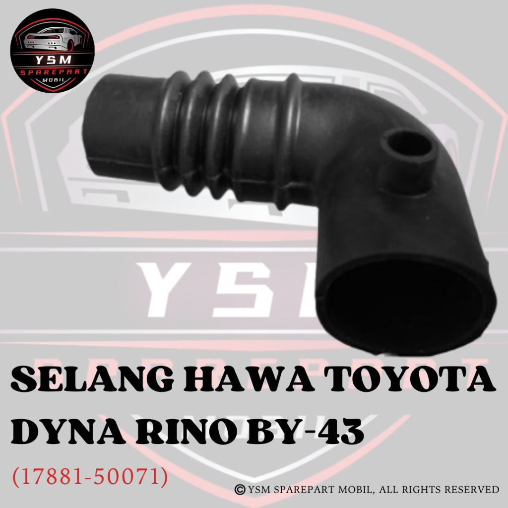 Jual SELANG HAWA FILTER UDARA TOYOTA DYNA RINO BY42 BY43 PENDEK | Shopee Indonesia
