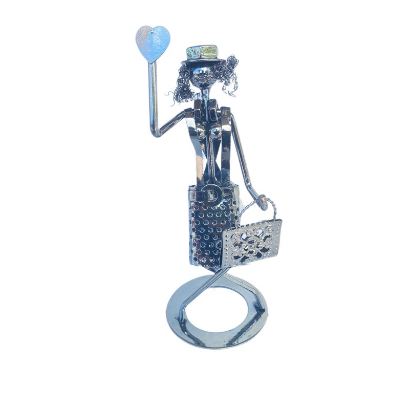 Jual Dekorasi Musisi - Patung Orang dari Besi Baut - Patung Orang dari ...