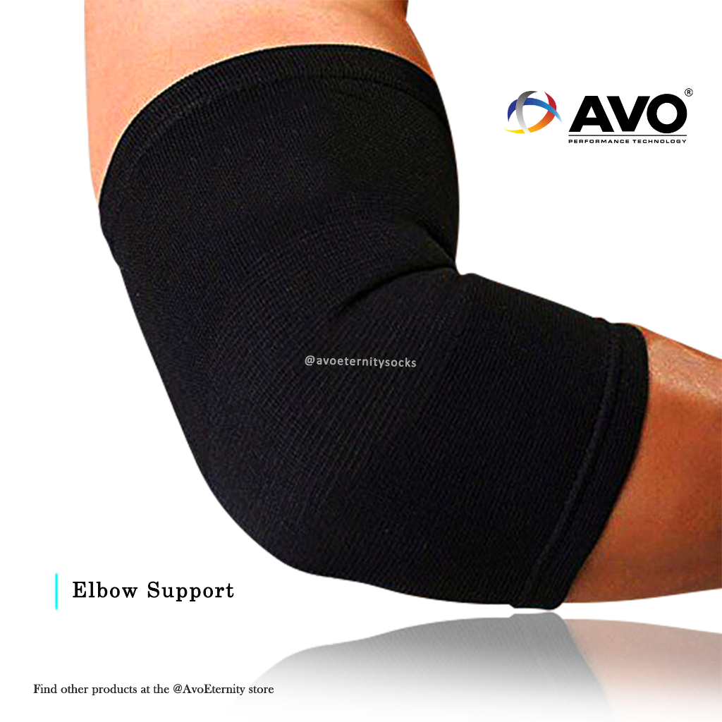 Jual Deker Pelindung Siku Lengan Tangan Elbow Support AVO Protector Brace Wannafit Elastic ...