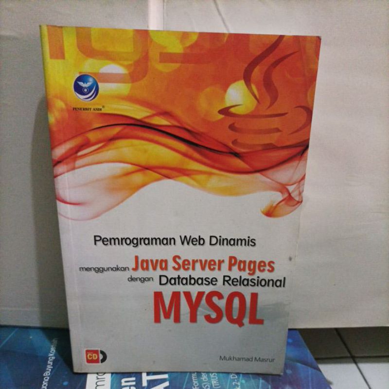 Jual buku pemrograman web dinamis menggunakan java server pages ...