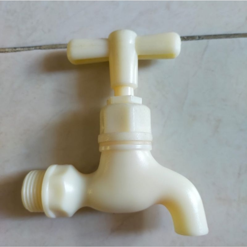 Jual KRAN 1/2 INCH PREMIUM PLASTIC QUALITY KRAN AIR 1/2 KRAN TAMAN ...