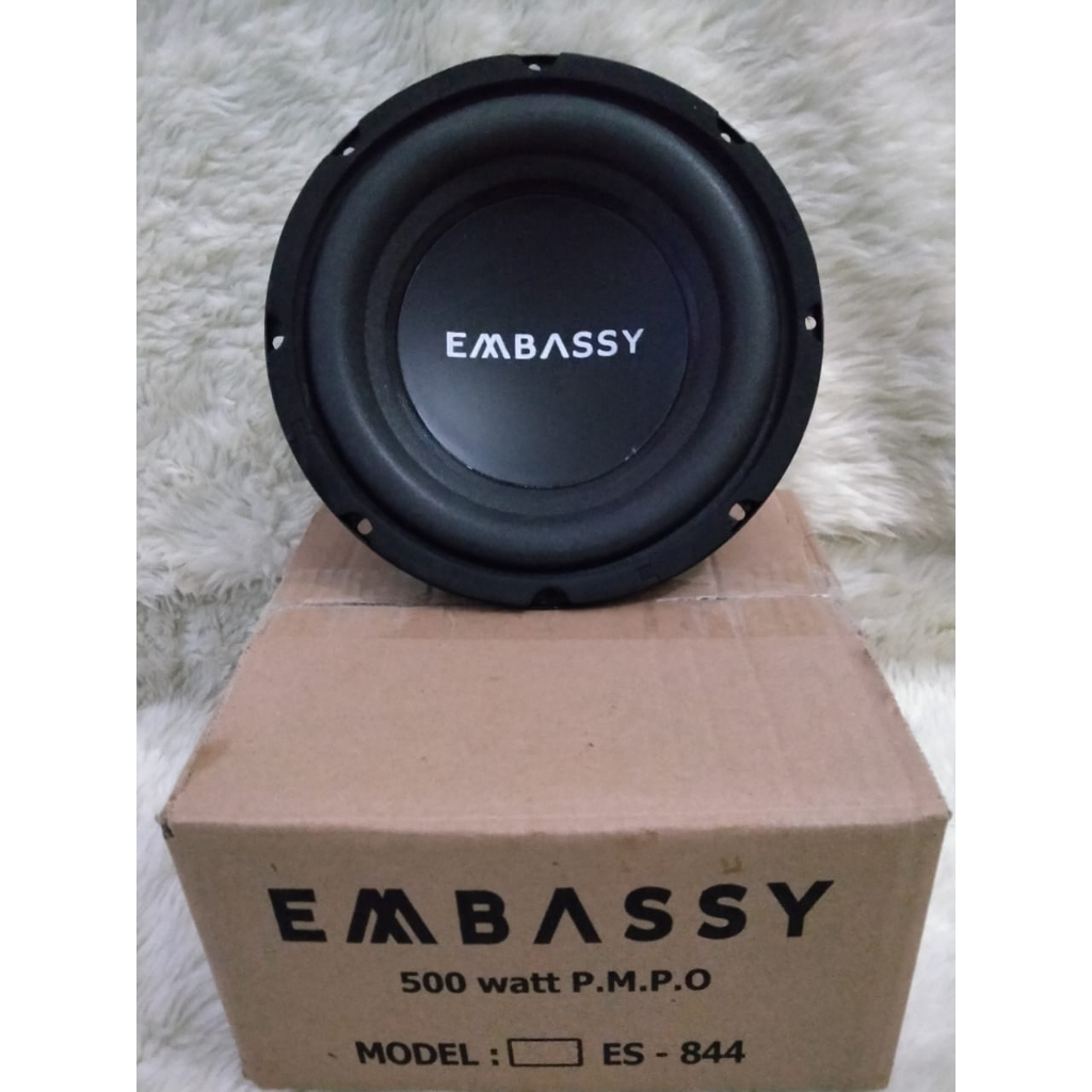 Jual Subwoofer Embassy 8 inch ES 844 500Watt | Shopee Indonesia