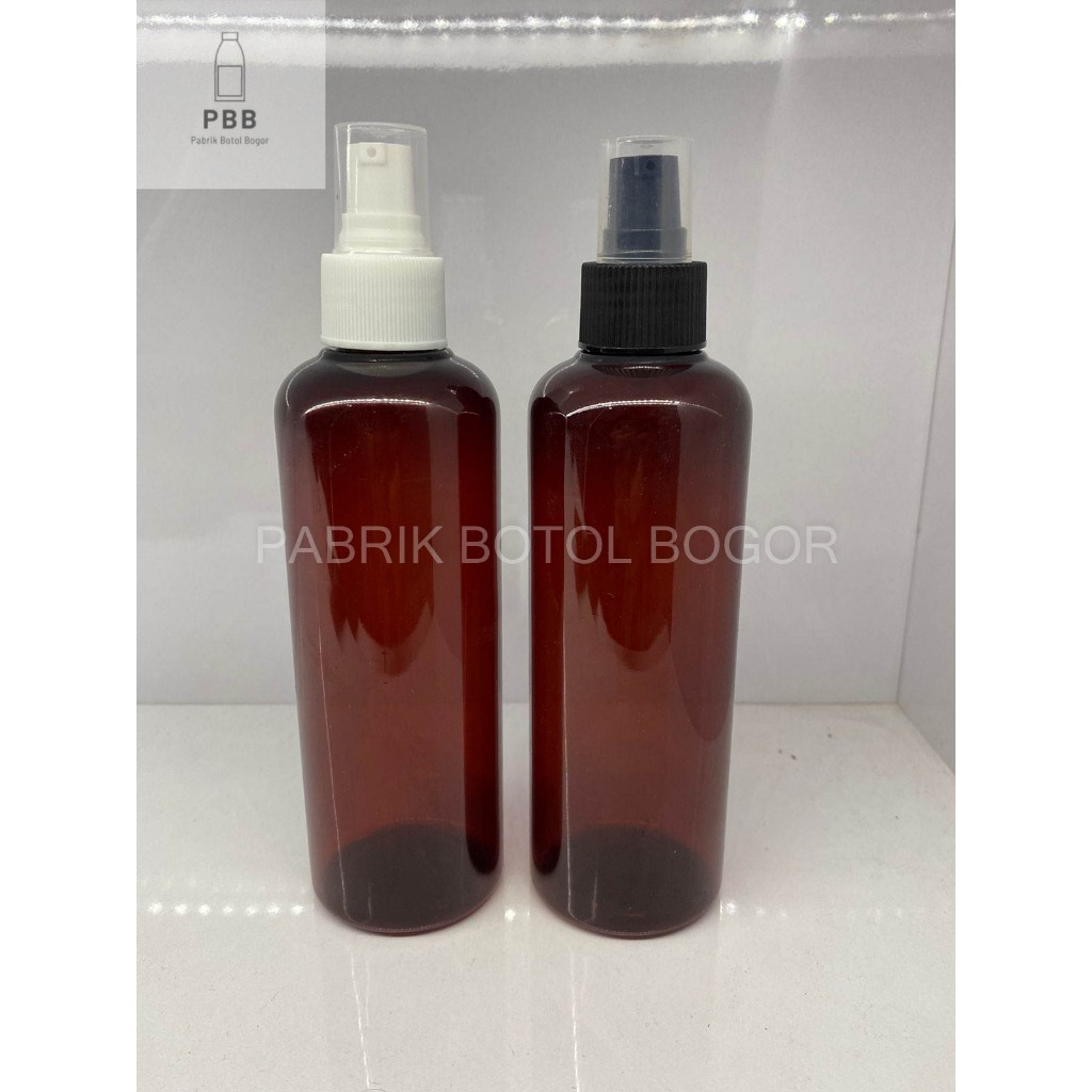 Jual BOTOL BR 250ML AMBER PUMP TREATMENT PUTIH HITAM HALF CAP 250 ML AMBER PET - Putih | Shopee ...