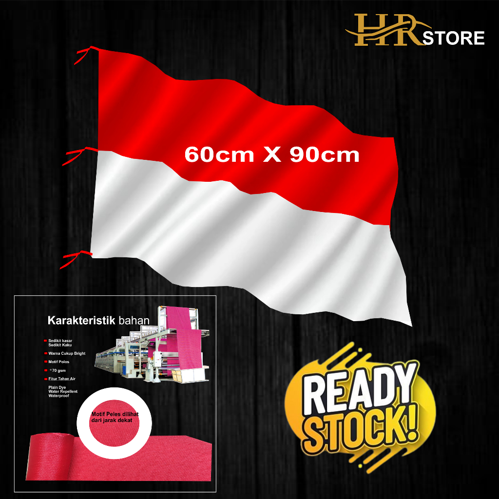 Jual BENDERA MERAH PUTIH 60Cm x 90Cm | Shopee Indonesia