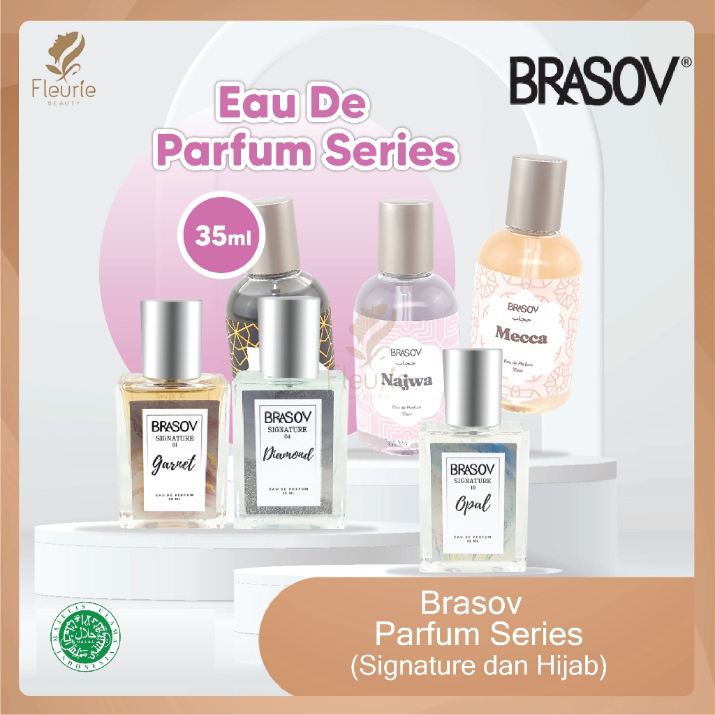 Jual BRASOV Eau De Parfum Series - Signature EDP 35ml / Hijab EDP 35ml ...