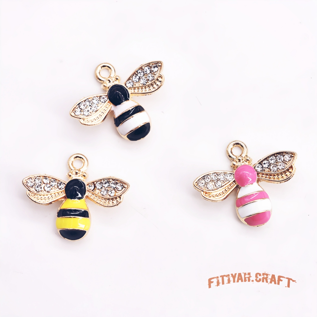 Jual Aksesoris DIY Liontin Lebah Manik manik Charm Bentuk Lebah Cantik ...