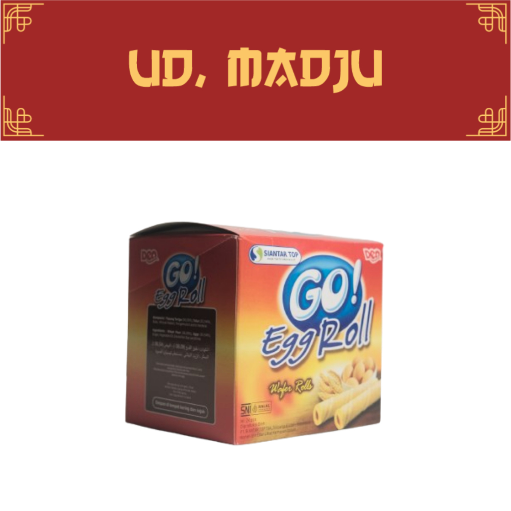Jual Wafer Rolls Go Egg Roll box isi 24 pcs | Shopee Indonesia