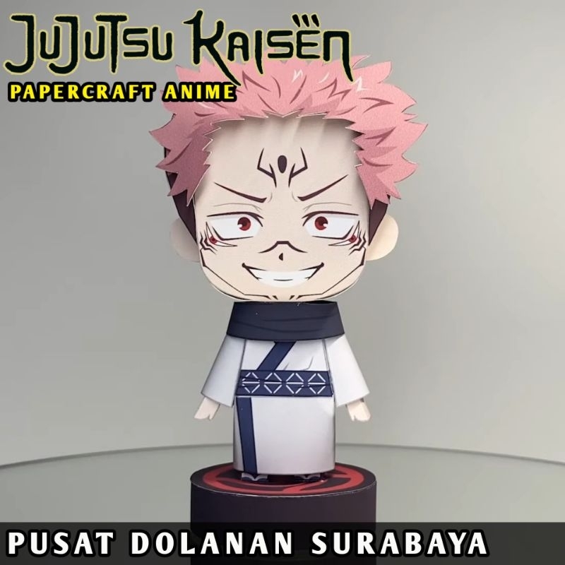 Jual Papercraf DIY mini figure anime jujutsu kaisen sukuna | Shopee ...