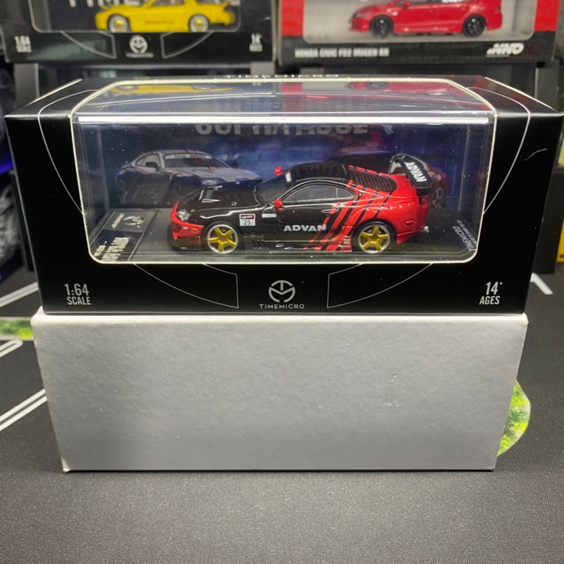 Jual Time Micro - Toyota Supra MK4/Supra A80Z ADVAN (UNSEALED) | Shopee ...