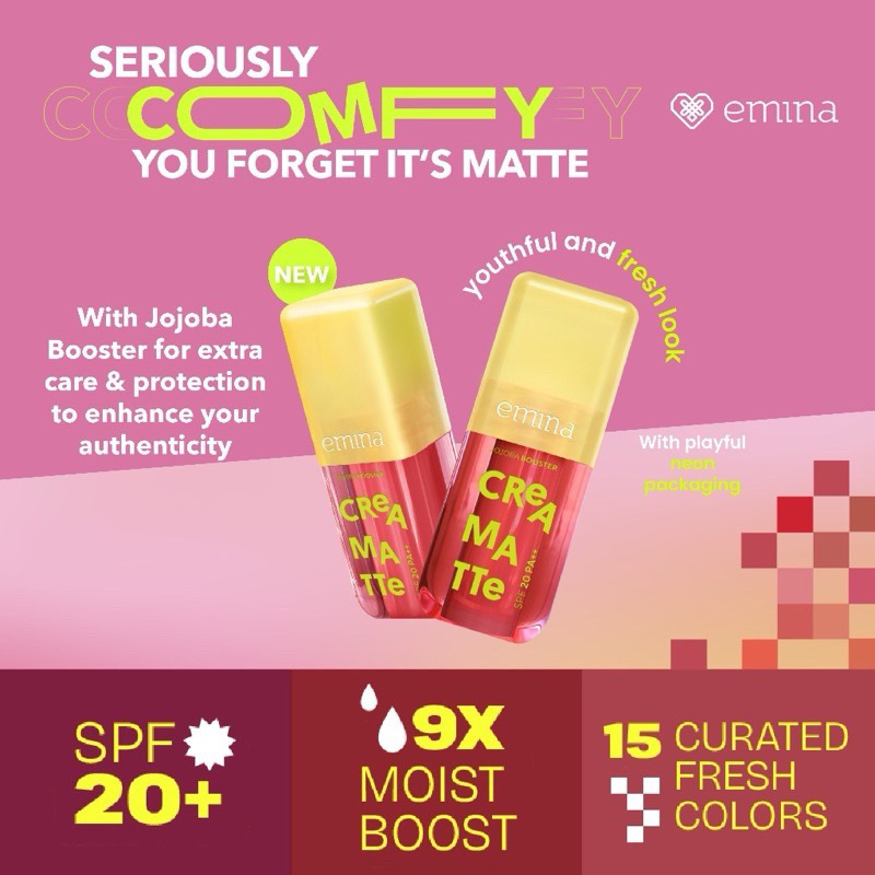 Jual Emina Creammatte Lip Cream Emina Creamatte Shopee Indonesia