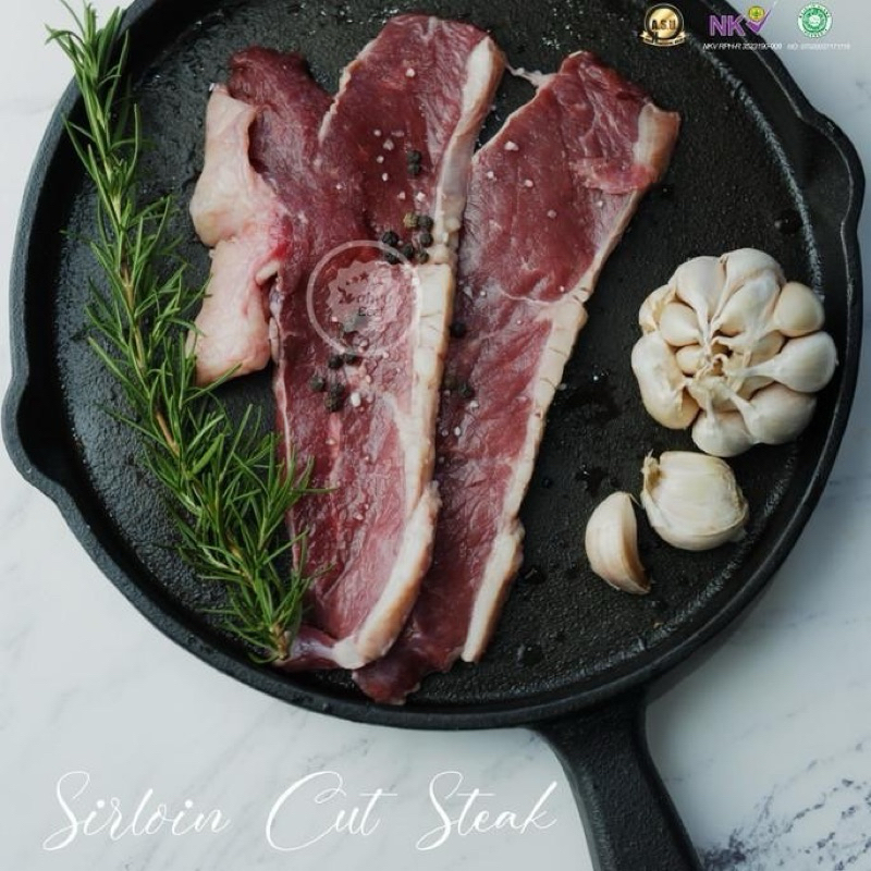 Jual Wahyu Beef - Sirloin Steak Cut 500gr Grassfed - Daging Sapi ...