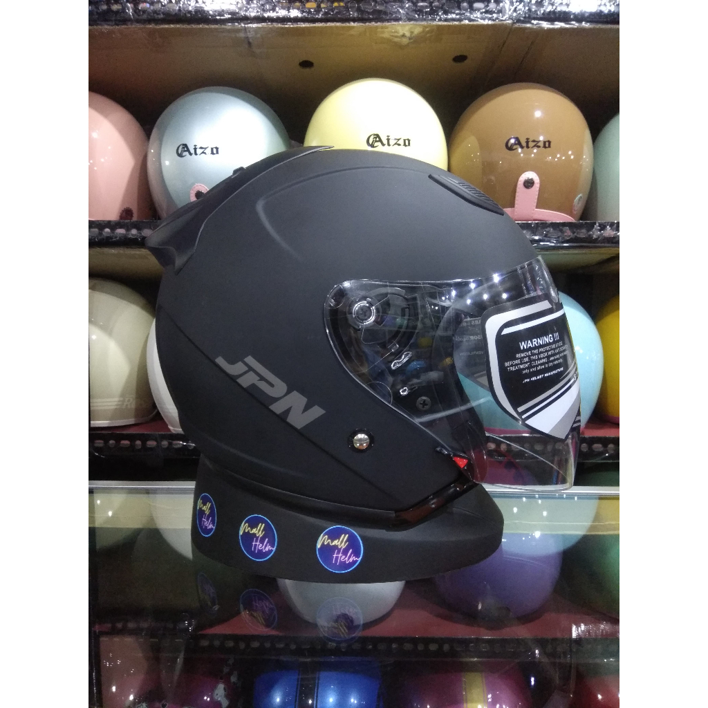 Jual HELM JPN GALAXY SOLID | Shopee Indonesia