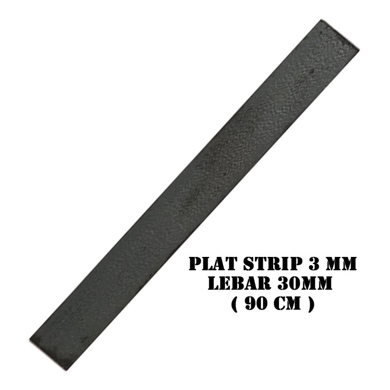 Jual EELIC PLT-L30MM PLAT BESI STRIP TEBAL 3MM LEBAR 30 MM DENGAN ...
