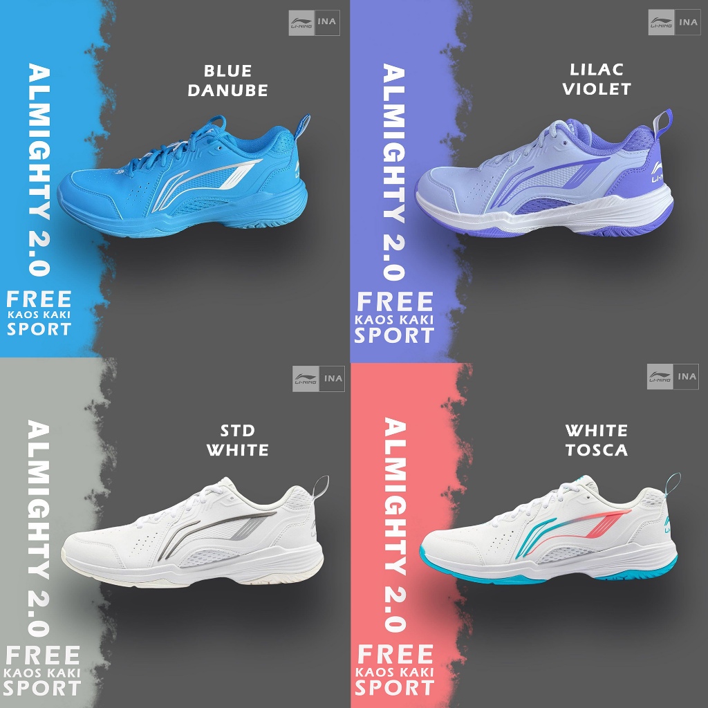 Jual Sepatu Badminton Lining Almighty V 2.0 Original - Li-Ning Almighty ...
