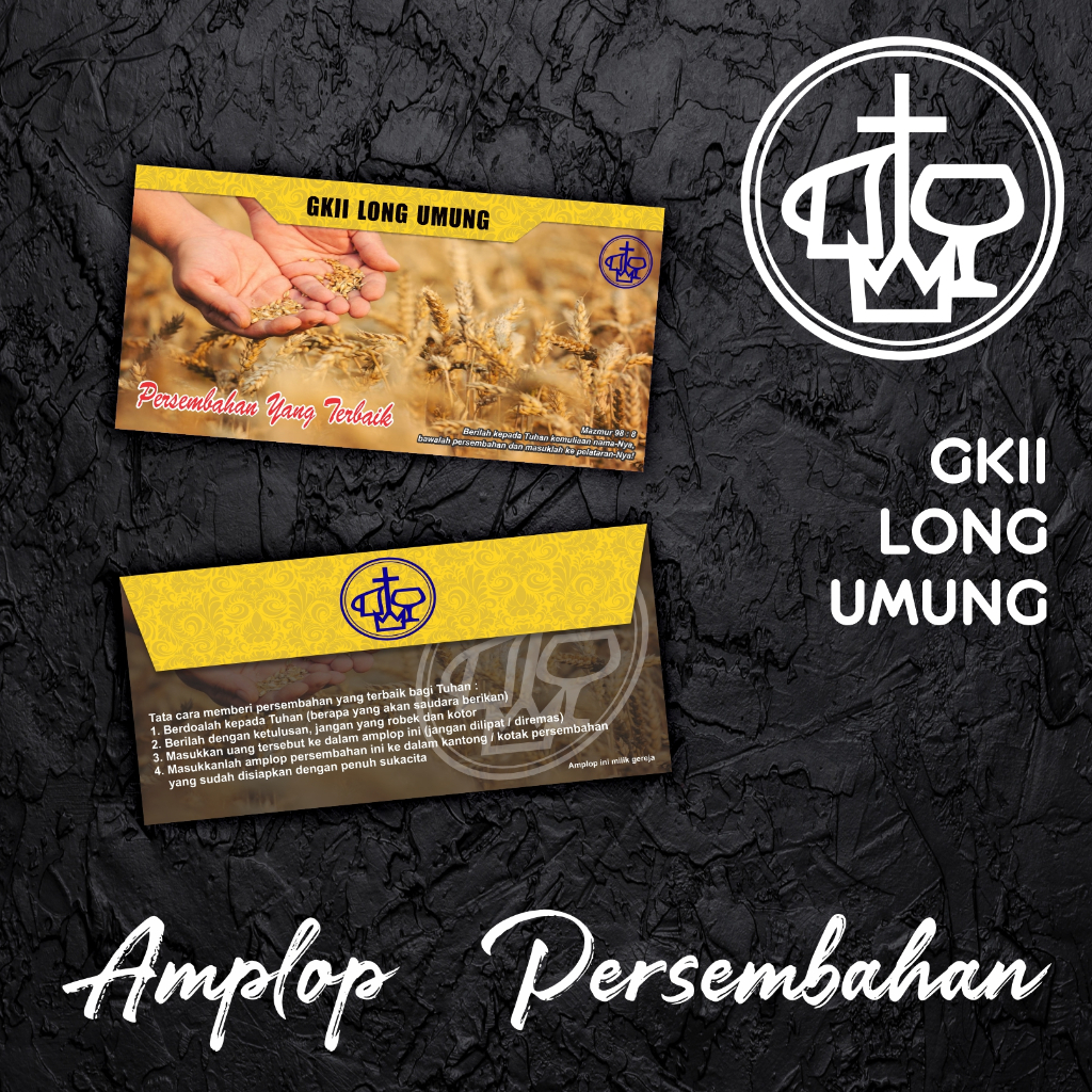 Jual Amplop persembahan dan persepuluhan untuk GKII LONG UMUNG | Shopee ...