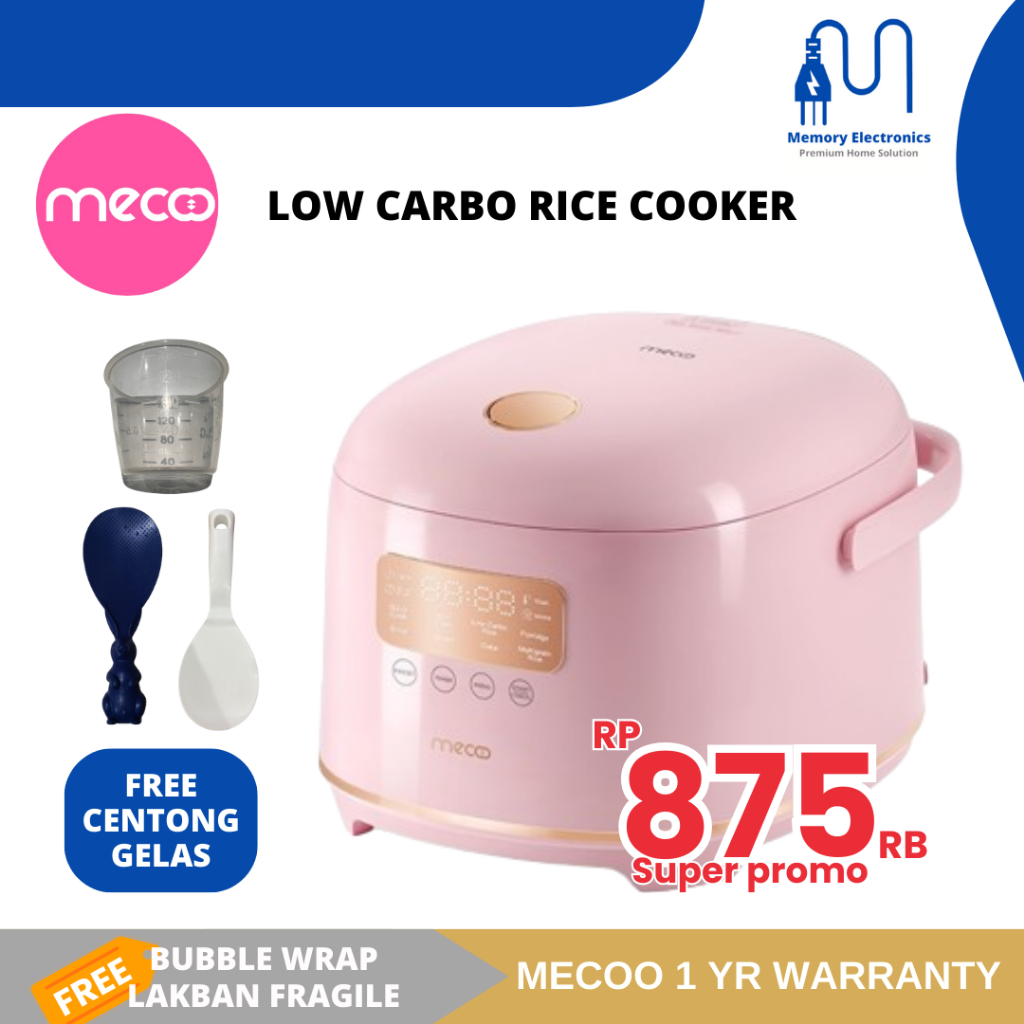 Jual Mecoo Rice Cooker Kecil Estetik Mewah Low Watt megicom kado ultah ...
