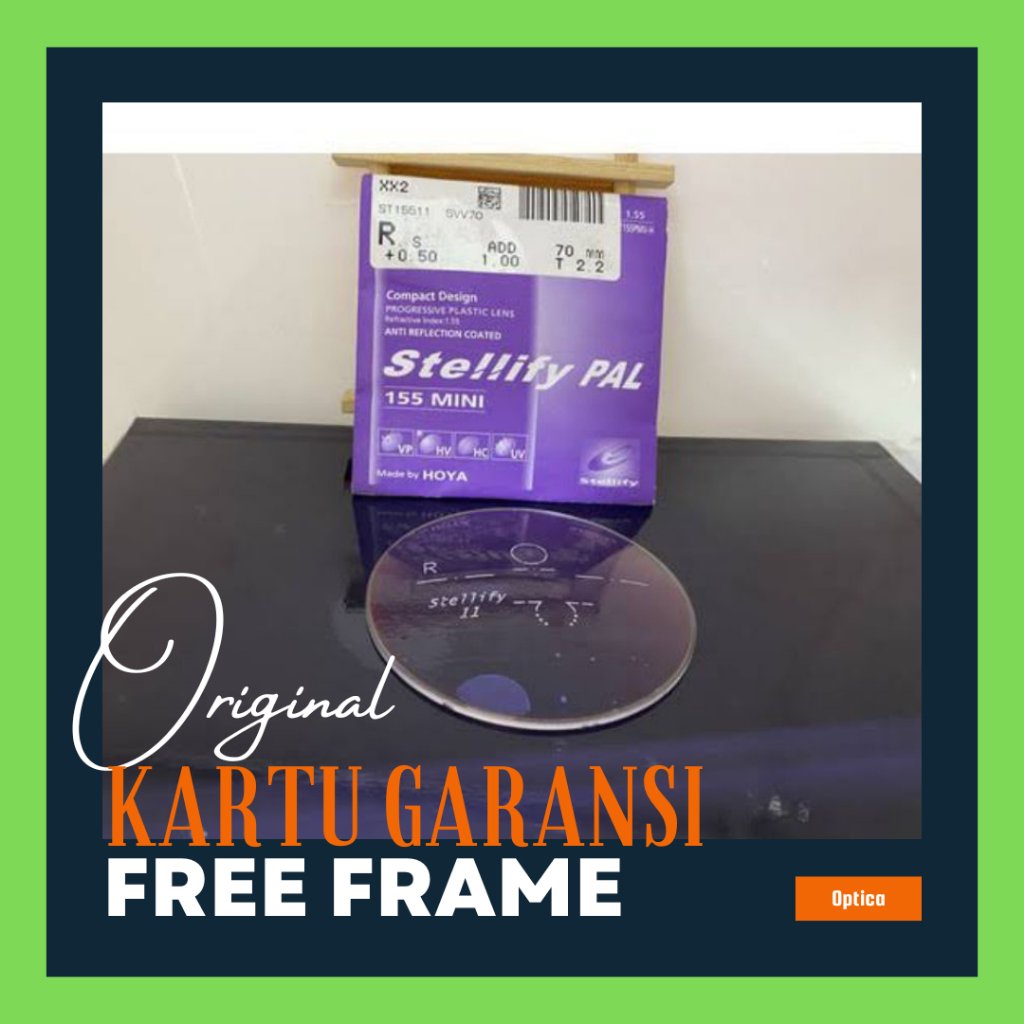 Jual Paket Lensa Progresif Silinder Gratis Frame Sinar UV Blueray ...