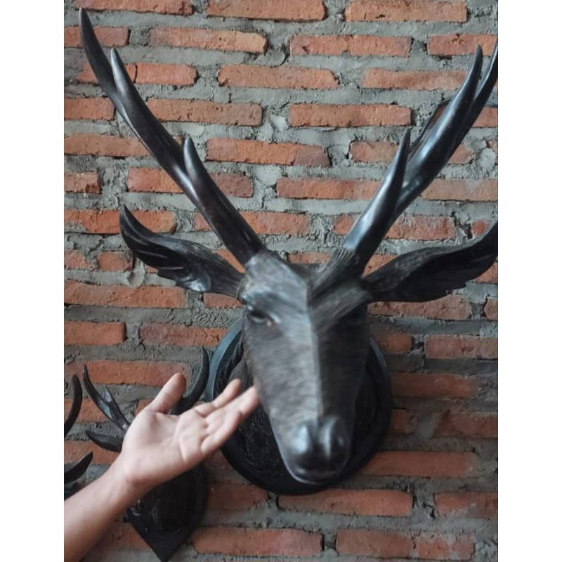Jual Patung Kepala Rusa Besar | Shopee Indonesia