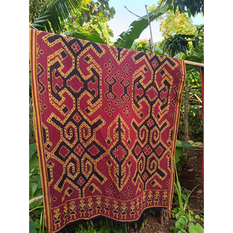 Jual Kain Tenun Motif Dayak Iban Jayanagara Ethnic Craft 018 | Shopee ...