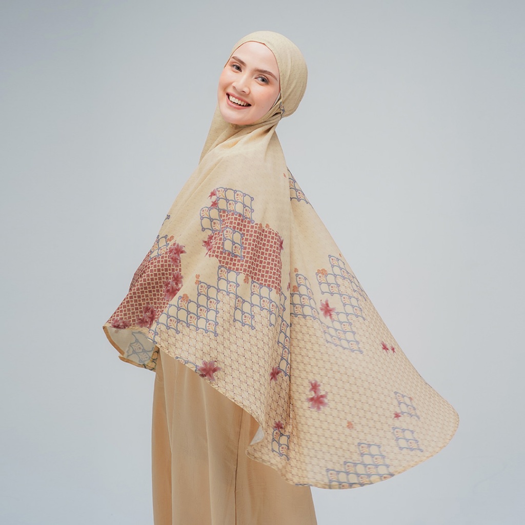 Jual DOA - Baiti Khansa Syari Butter Cream - Jilbab | Shopee Indonesia