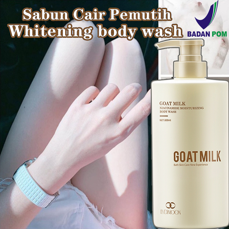 Jual Sabun Pemutih Badan Susu Kambing Niacinamide Whitening BODY WASH ...