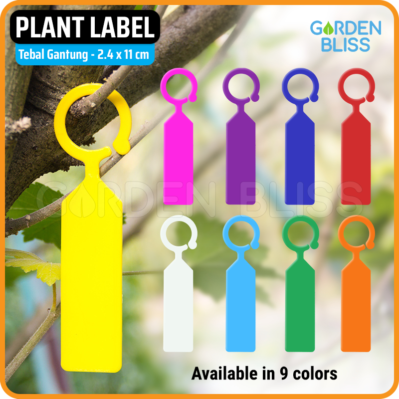 Jual Thick Plant Label Name Tag - Label Penanda Tanaman Tebal, Model Hanging Ring - Gantung 2 ...