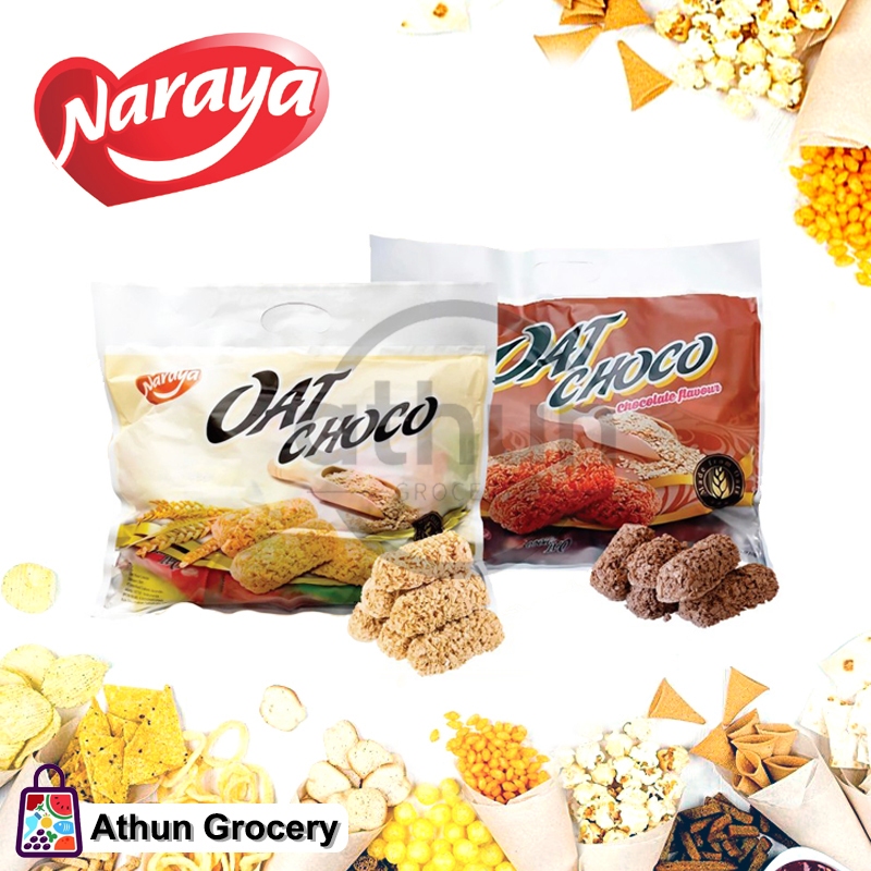 Jual Naraya Oat Choco Kemasan 400gr (isi 40pc) | Shopee Indonesia