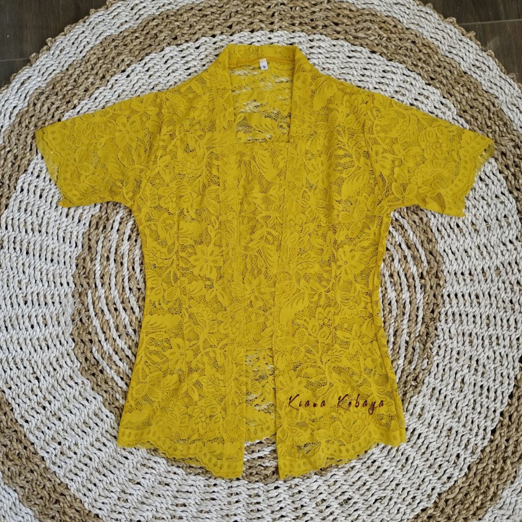 Jual (HANYA KEBAYA) Baju Kebaya Brokat jadi stretch Carissa Kebaya Bali ...