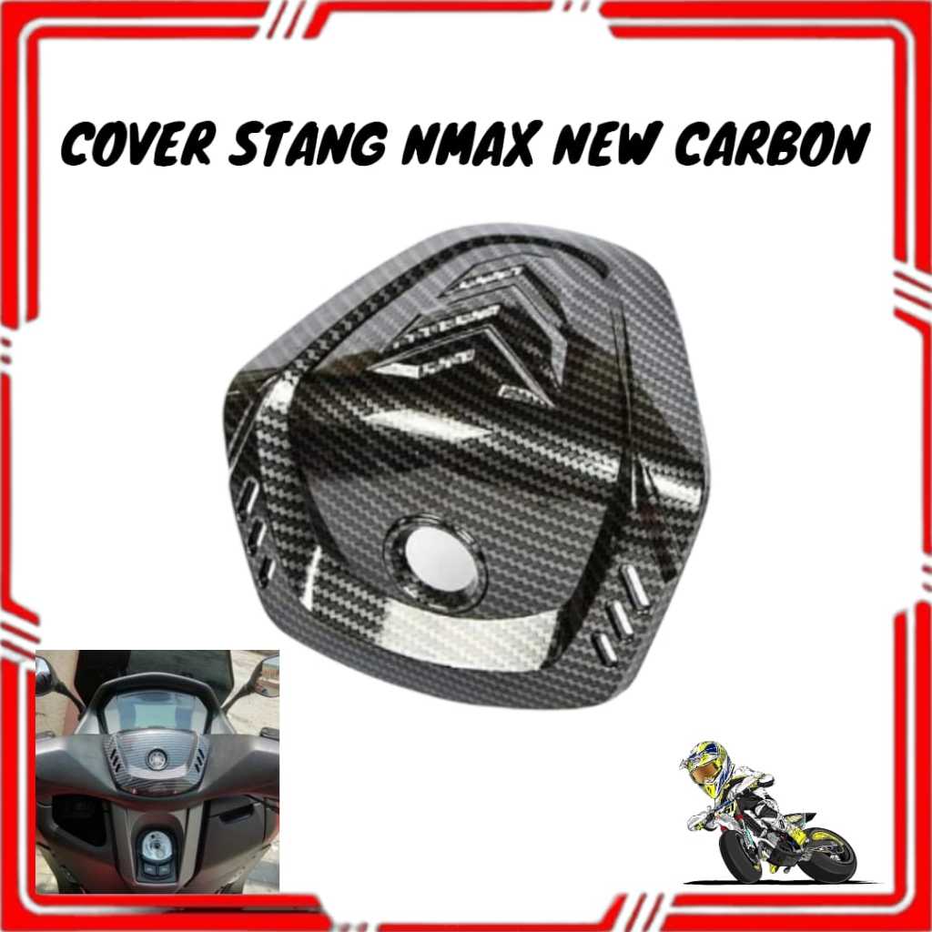 Jual Cover Stang Nmax New Karbon Cover Segi Tiga Stang Nmax New 2020 ...