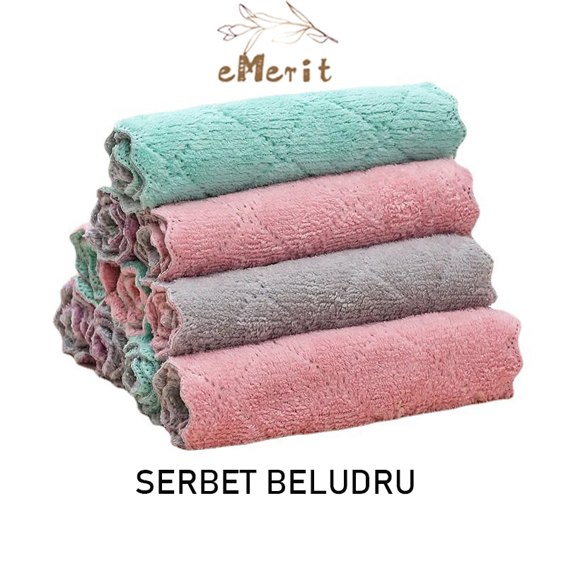 Jual KAIN LAP PIRING ANTI MINYAK TEBAL / KAIN LAP MICROFIBER DAPUR LAP ...