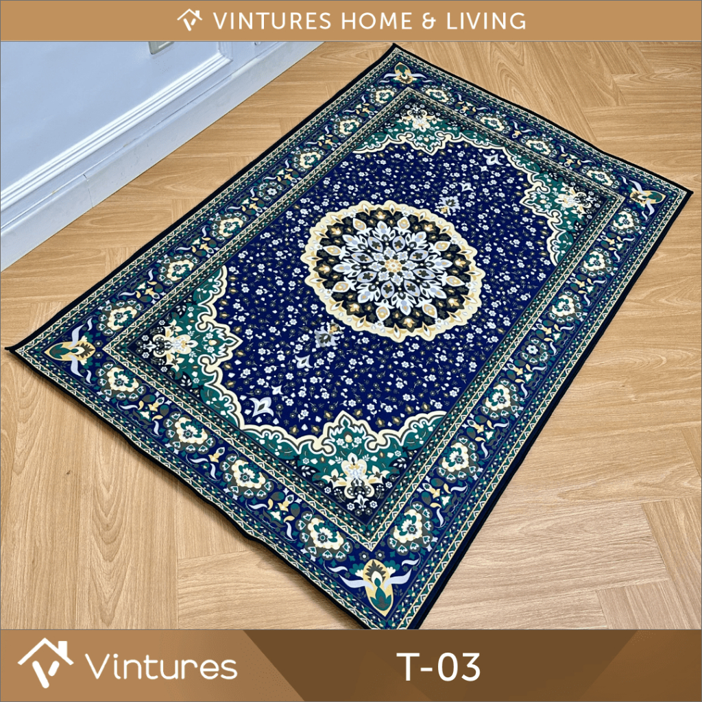 Jual [150 x 100 CM] Karpet Lantai Turki Premium / Karpet Permadani ...