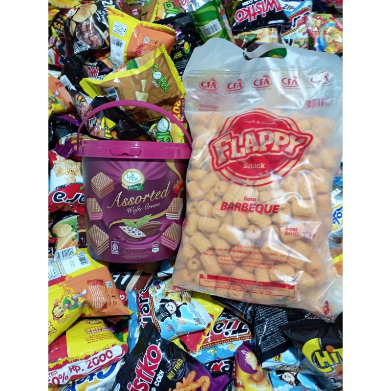 Jual SNACK CINTA 1X SEROK+ 2 GRETONGAN (PAKET) | Shopee Indonesia