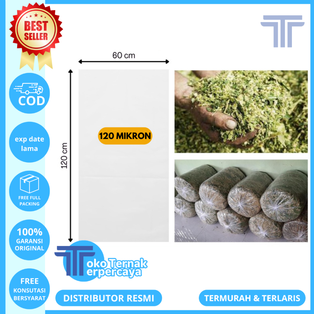 Jual PLASTIK SILASE 120 MIKRON 1 PCS - Plastik Untuk Fermentasi Pakan ...