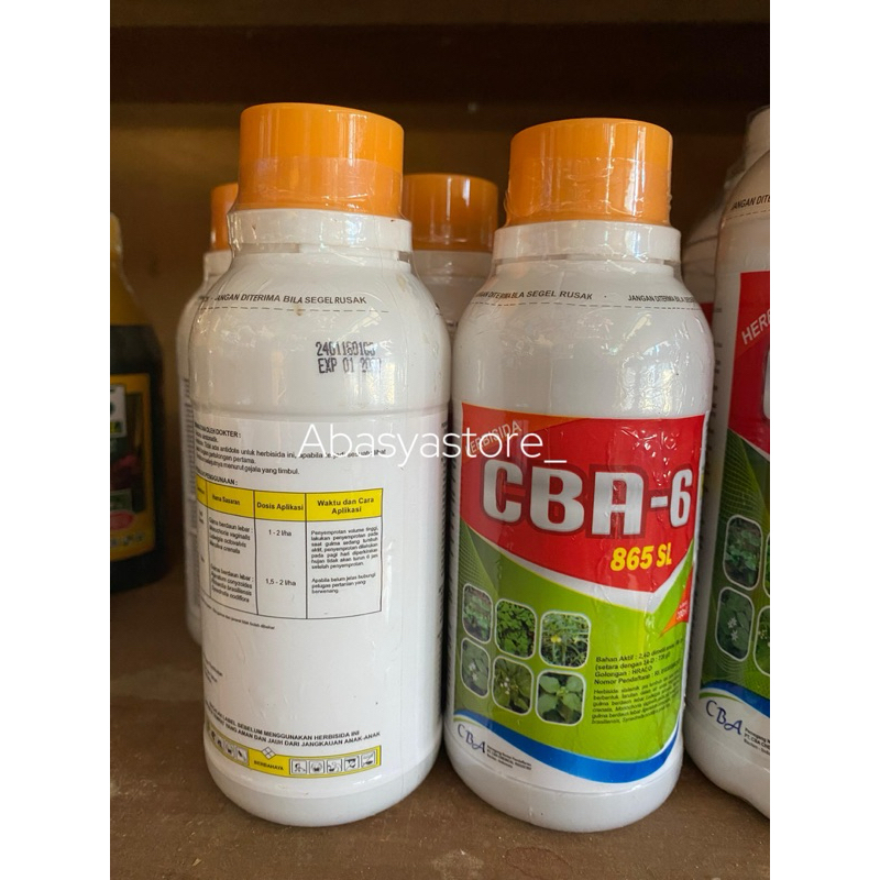 Jual Herbisida CBA 6 865SL- Racun Rumput Gulma Berkayu Pest CBA | Shopee Indonesia