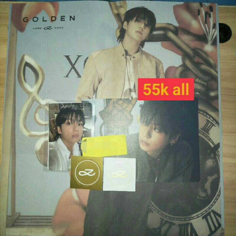 Jual ALBUM GOLDEN JUNGKOOK JK BTS PC | Shopee Indonesia