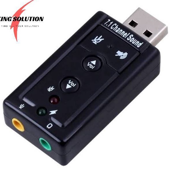 Jual rK USB Sound 71 Channel Adapter USB Soundcard 71 Sound Adapter ...