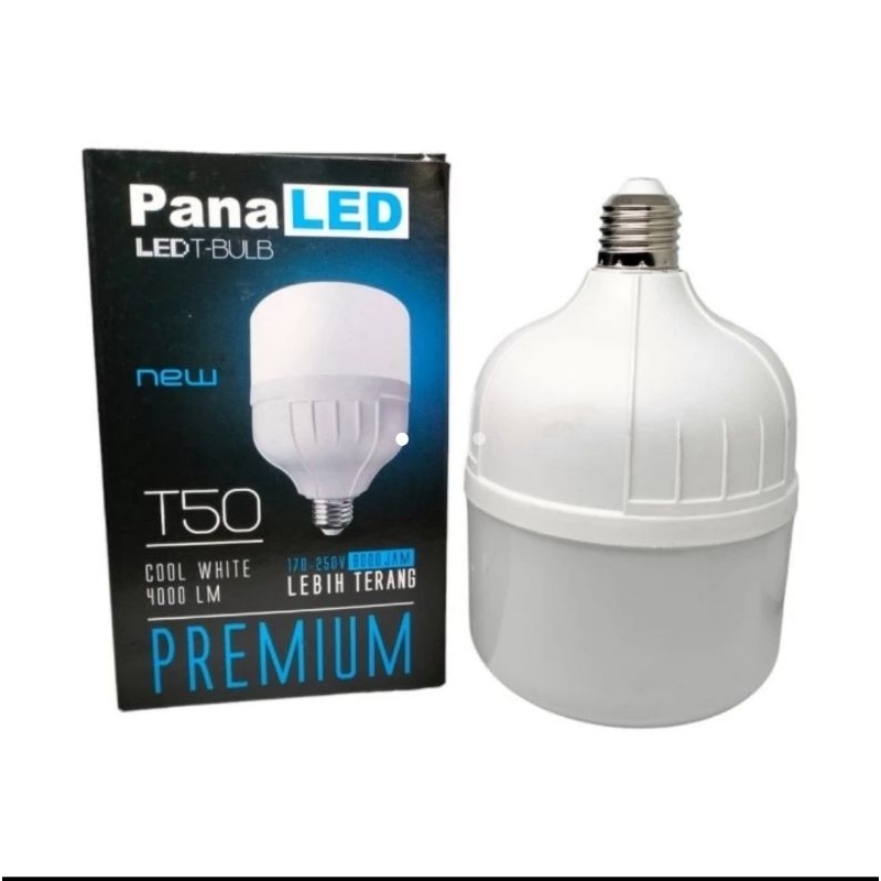 Jual Lampu Bohlam LED Panaled Premium 50 Watt 50W 50 W 50Watt ...