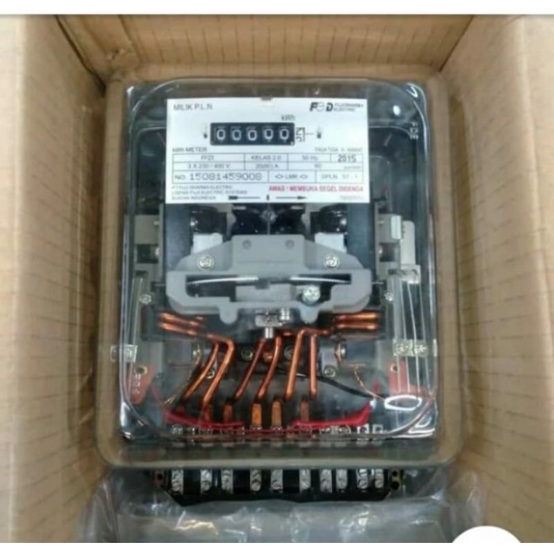 Jual Kwh Meter Fuji 3 Phase 20/60A | Shopee Indonesia