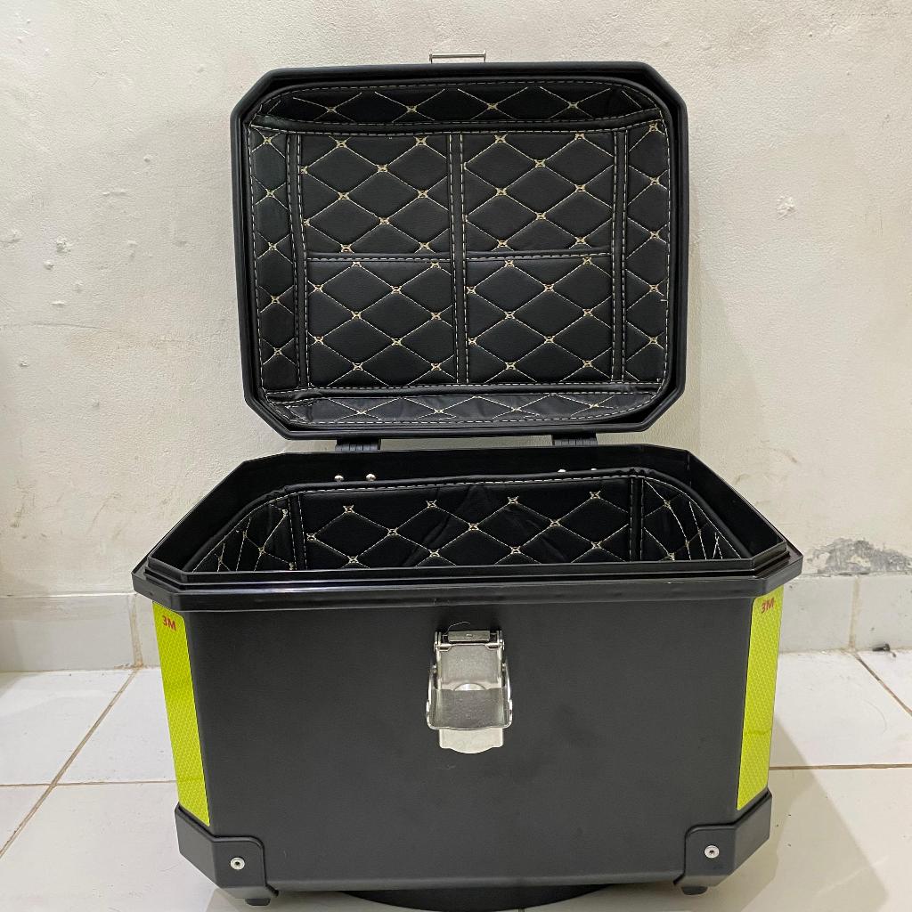 Jual Box Motor Top box pannier 45 liter import breket box | Shopee ...