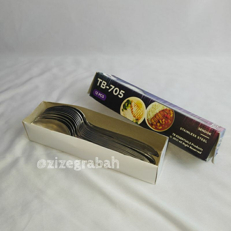 Jual Sendok Stainless Steel TB-705 12 pcs | Shopee Indonesia
