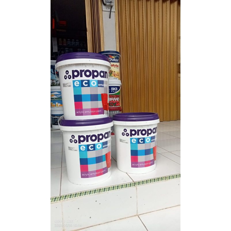 Jual PROPAN ECO EMULSION WHITE BASE 25KG/Cat tembok interior | Shopee ...