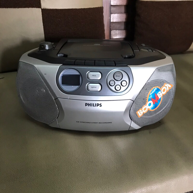 Jual Radio Tape Mini Compo Philips AZ1017 (CD Player Off) | Shopee ...
