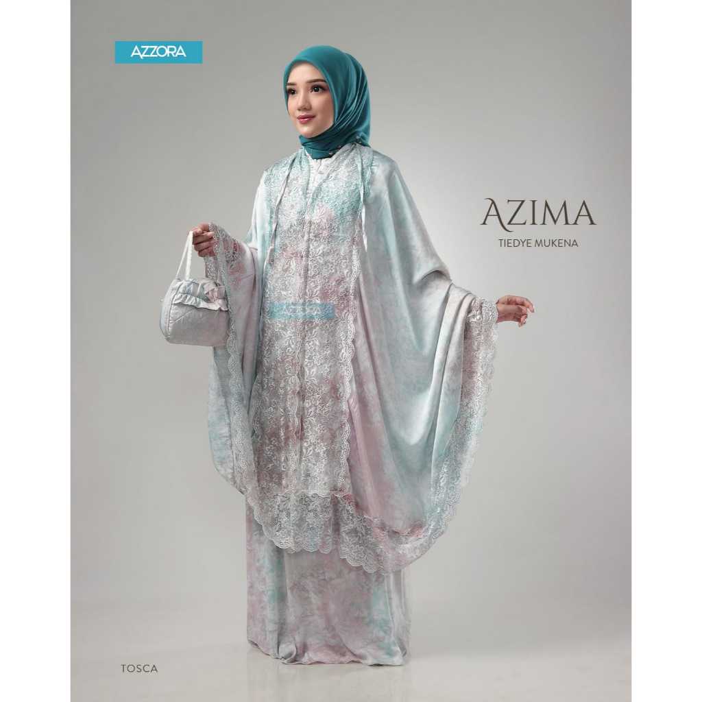 Jual Mukena Mukenah Tiedye Travelling Silk Azima Miqna 2in1 By Azzora ...