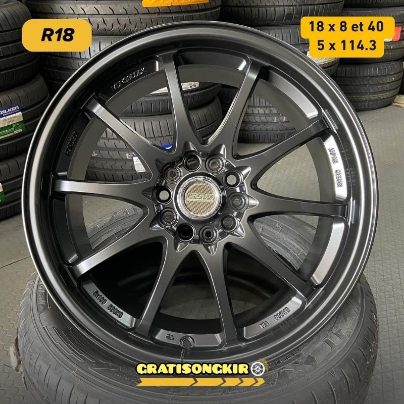 Jual velg racing mobil ring 18 CE28 SSW THAILAND velg mobil racing r18 ...