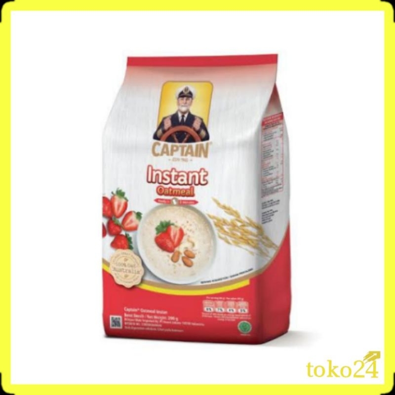 Jual Captain Oats Instant Oatmeal 200 gr | Shopee Indonesia