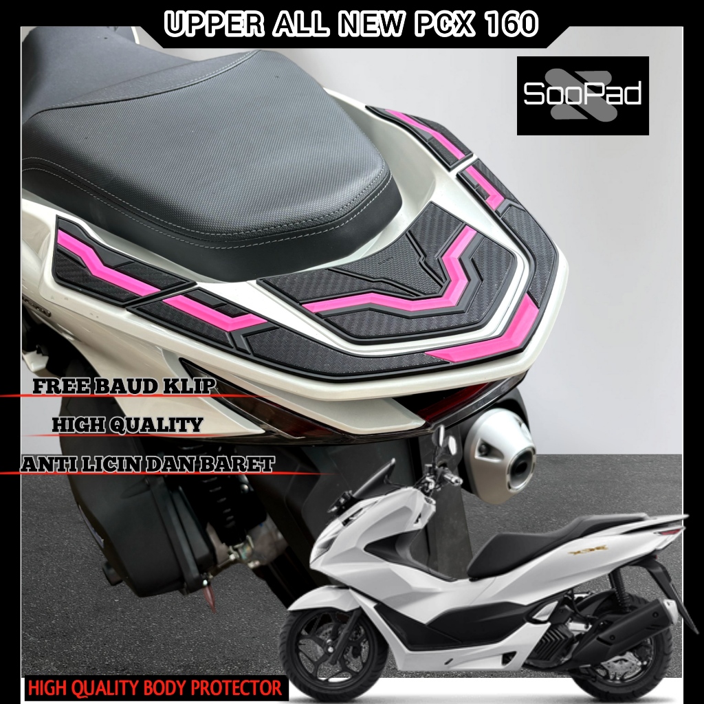 Jual PCX 160 Aksesoris Upper Stop Lamp Variasi Pelindung Body Bahan ...