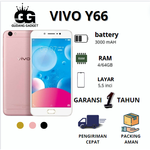 Jual PROMO SmartPhone TYPE Y66 RAM4/64GB FULLSET BERGARANSI TOKO 1 ...