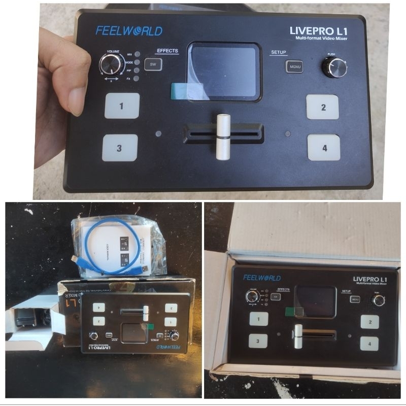 Jual FEELWORLD LIVEPRO L1 Multi Kamera Video Mixer | Shopee Indonesia