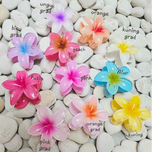 Jual Jedai BUNGA BALI premium warna jedai warna warni | Shopee Indonesia